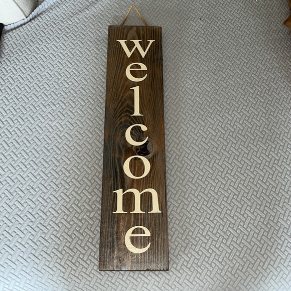 Kirkland Signature | Wall Decor | Welcome Sign Board Nwot | Poshmark